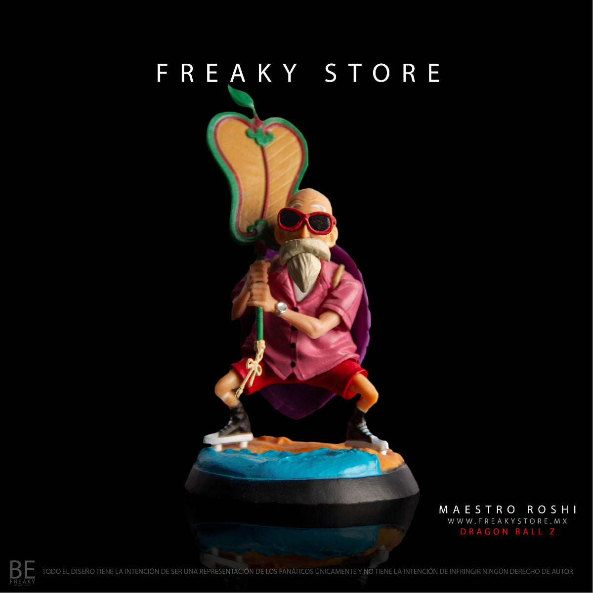 DRAGON BALL Z COLECCIONABLE FIGURA MAESTRO ROSHI – Freaky Store
