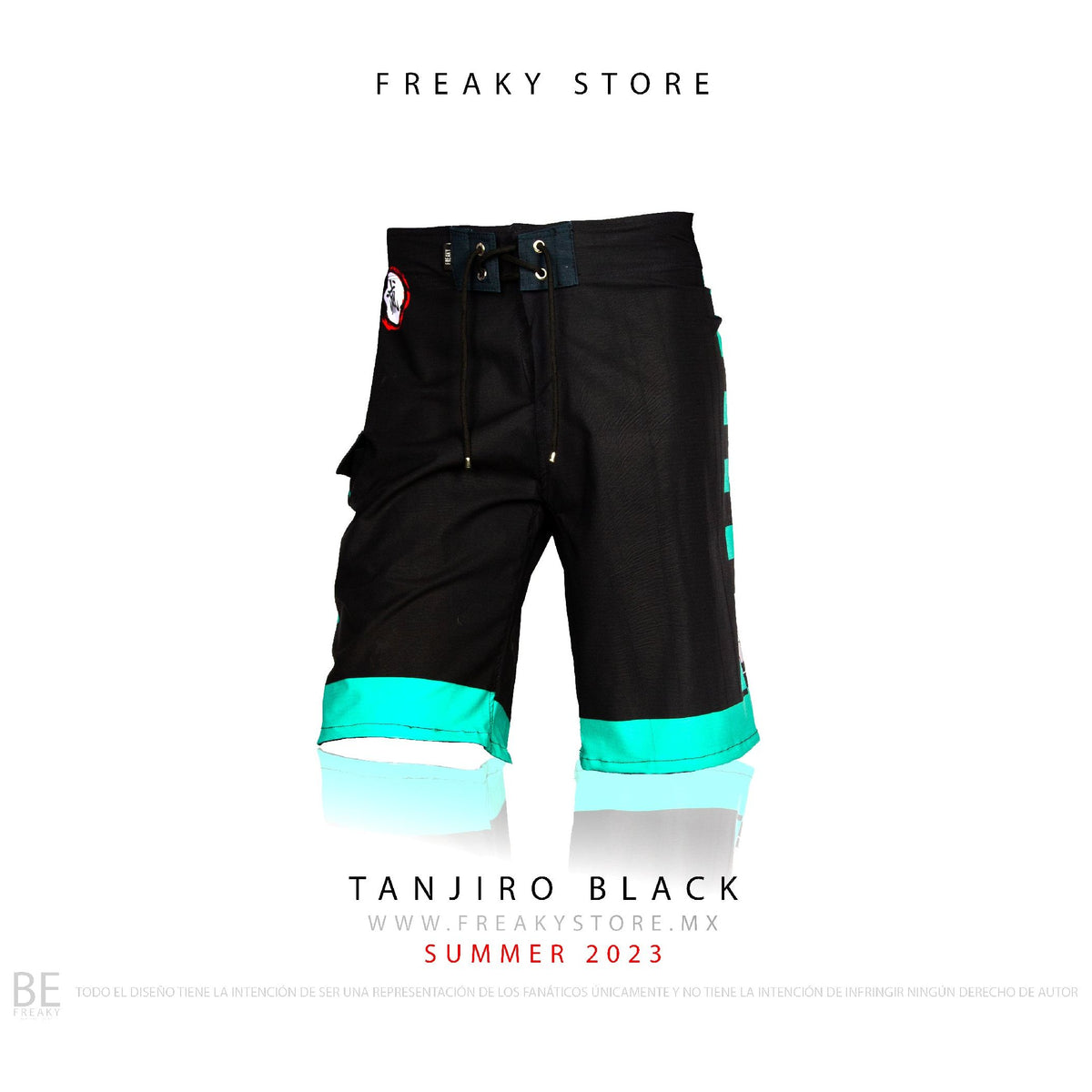 Tanjiro Black Short – Freaky Store