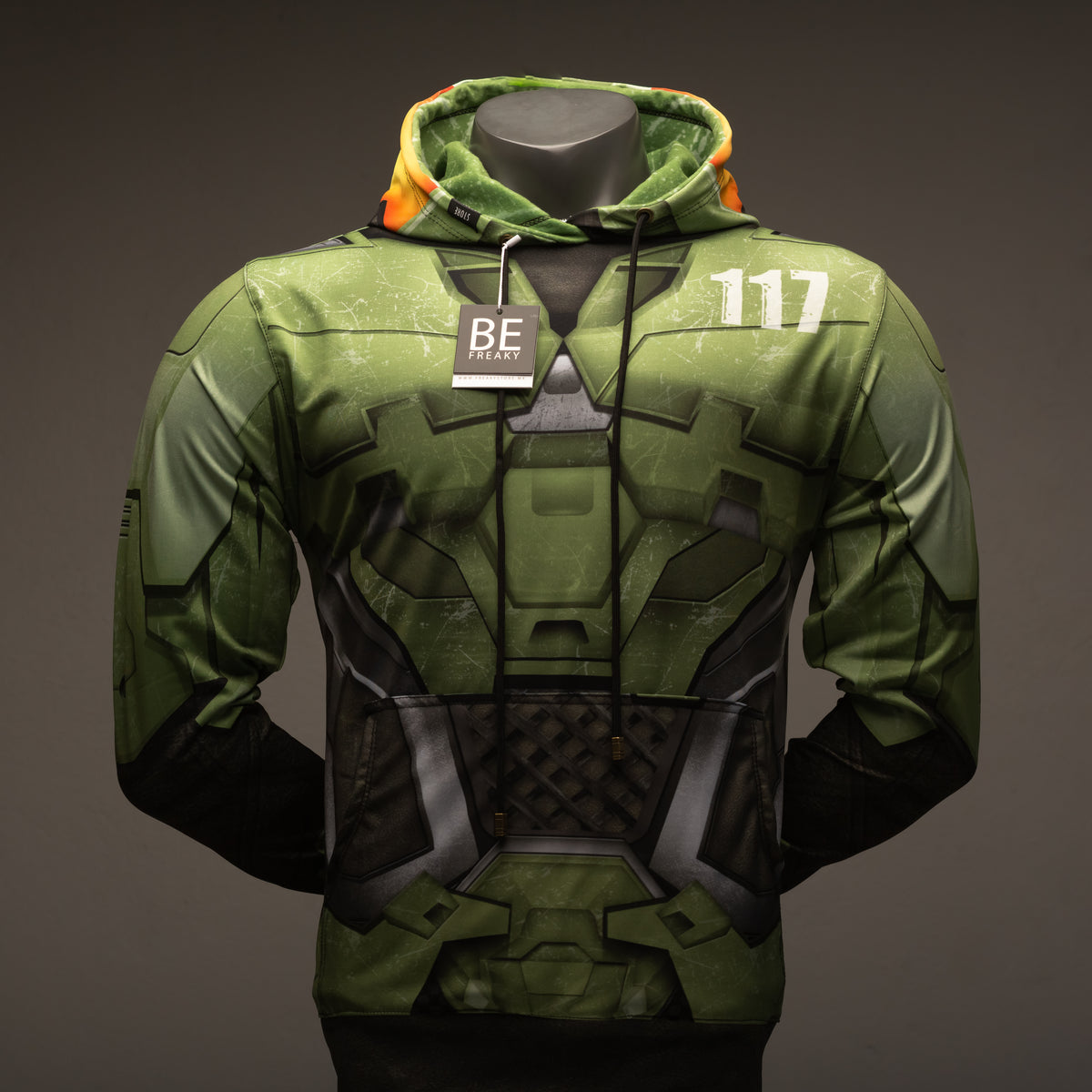 Master Chief Green Hoodie – Freaky Store