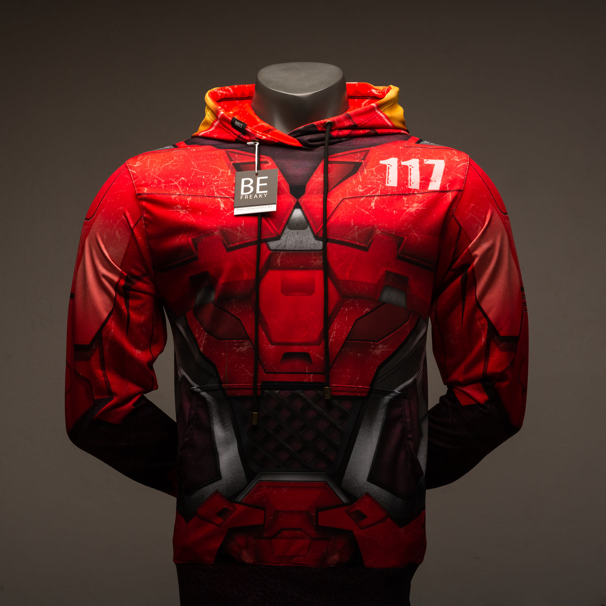 Master Chief Red Hoodie – Freaky Store